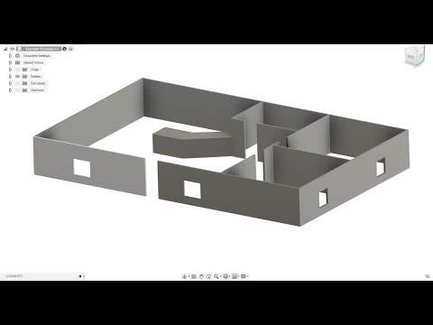 How to make your own floorplan and 3D model for FREE using Fusion 360.