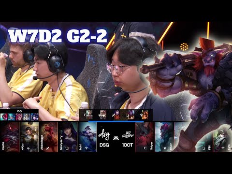 100 vs DSG - Game 2 | Week 7 Day 2 LTA Spring 2025 Split 2 | 100 Thieves vs Disguised G2 full