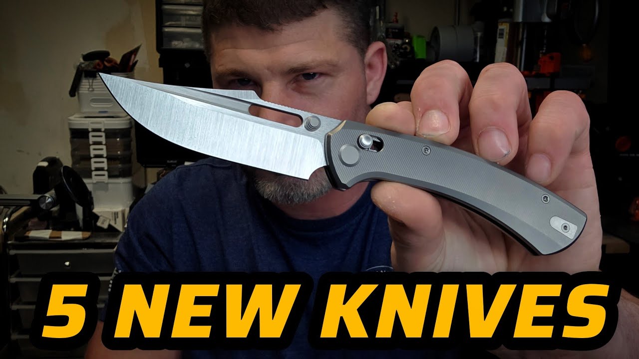 5 New Knives From 5 Different Companies 