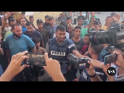 A deadly year:  How Israel-Hamas war affected media | VOA News