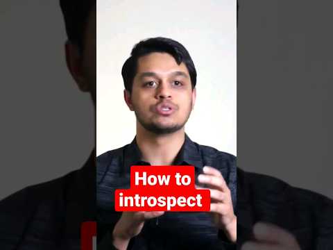 how to introspect #shorts #armanitalks #introspect #introspective #introspection #mindset