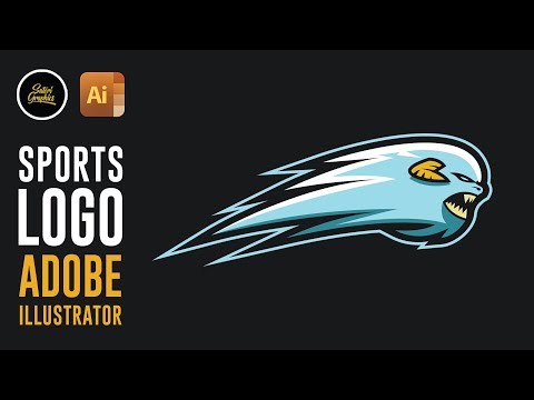 SPORTS LOGO DESIGN ADOBE ILLUSTRATOR TUTORIAL | Satori Graphics