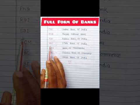 The Secrets Behind Bank Acronyms