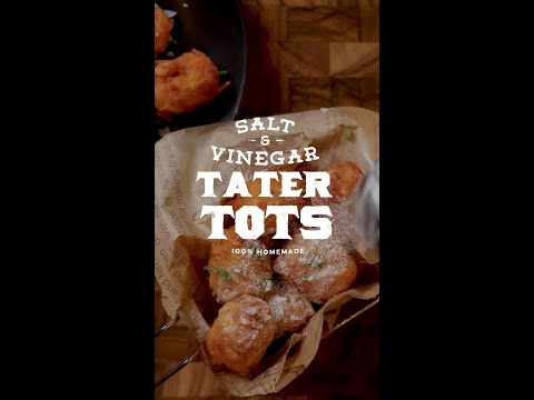 Ultimate Salt & Vinegar Tater Tots: The Perfect Crunchy Snack Recipe!