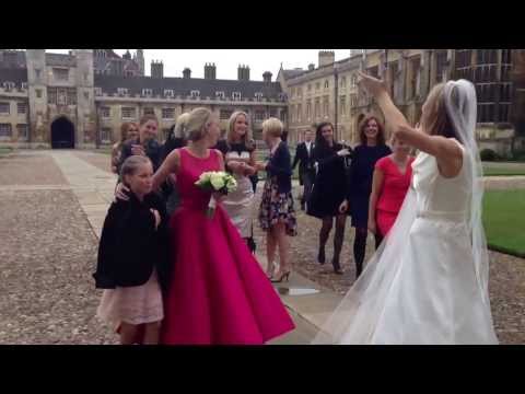 Ira's bouquet toss