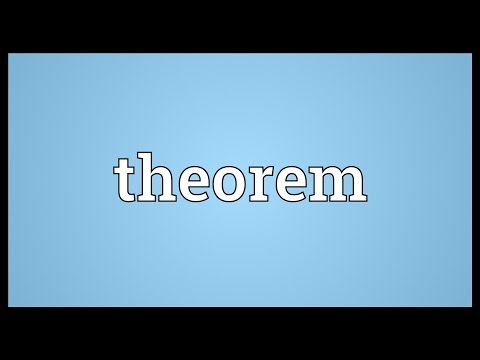 Theorem Meaning