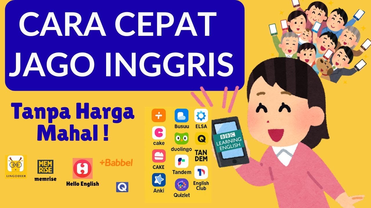 Top 10 Aplikasi Bahasa Inggris Gratis Terbaik 2025!