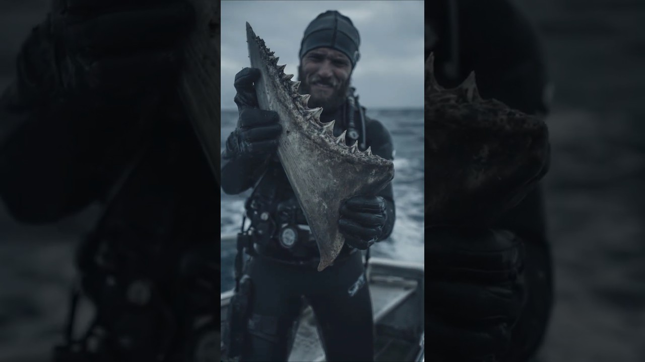 Divers Discover Enormous Shark Tooth the Size of a Human Hand