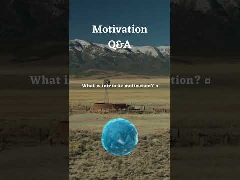 What is intrinsic motivation? #shorts #motivation #viral