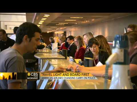 American Airlines changing carry-on policy