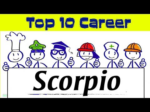 Top 10 Careers for Scorpio | 23 October – 21 November