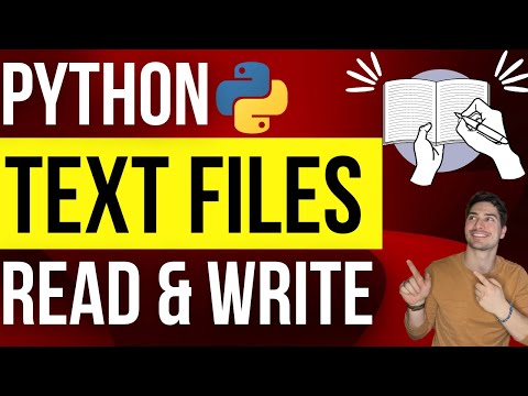 How to Write To and Read From Text Files in Python | Save User Data and Load in High Scores