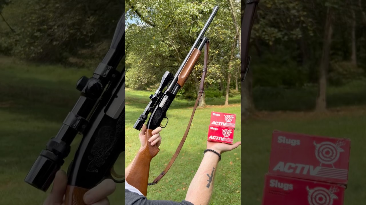 Mossberg 500A Slug Gun