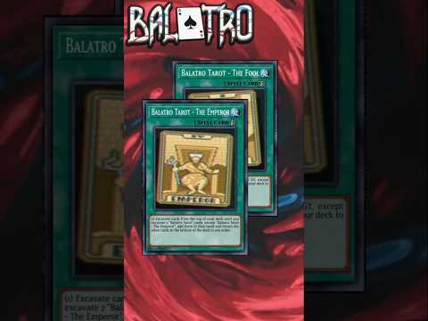 Balatro Yu-Gi-Oh! Best Custom Cards - Foolish Emperor #yugioh #customcards #balatro #shorts