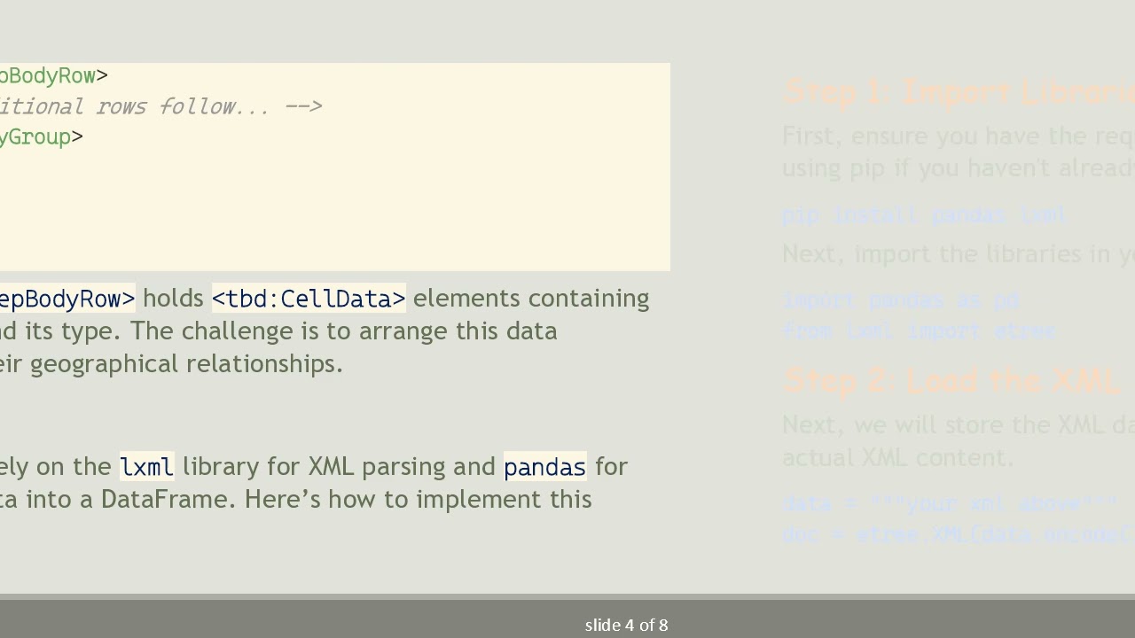 Processing Complex XML Data with Python: A Guide to Efficient Extraction