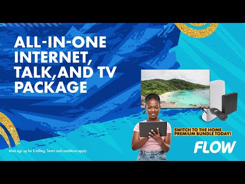 Flow Barbados –Internet, Talk & TV Bundle