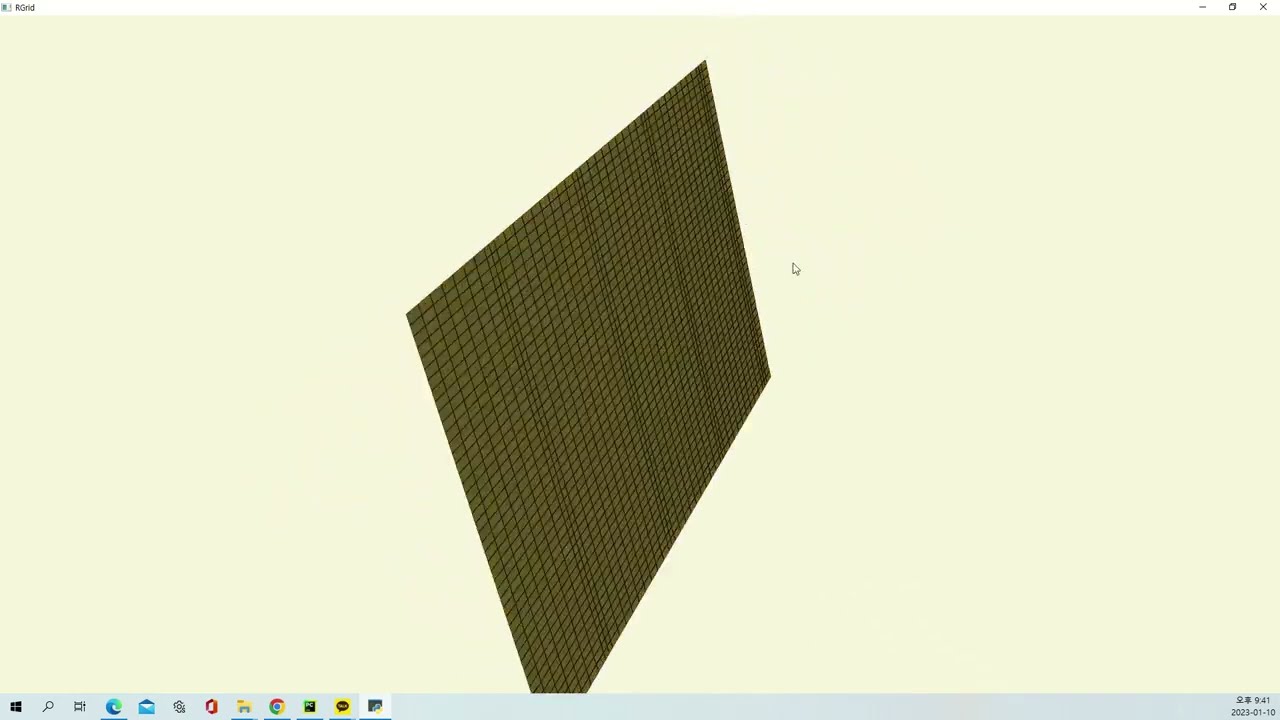 VTK Python Example - RGrid
