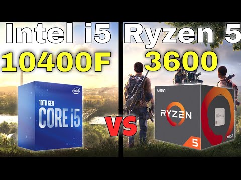 Intel i5 10400f vs AMD Ryzen 5 3600 🤔Gaming Benchmarks with an RTX 2070 FPS Comparison