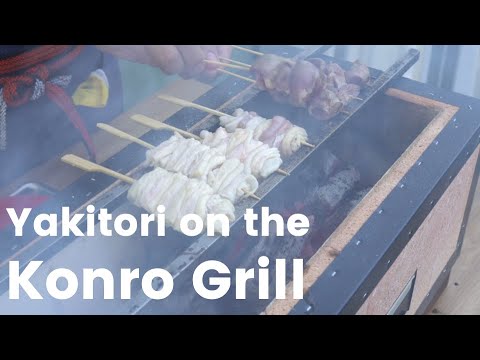 How to make Yakitori on a Konro Grill with Binchotan - Unboxing Review with Yakitori & Wagyu Skewers