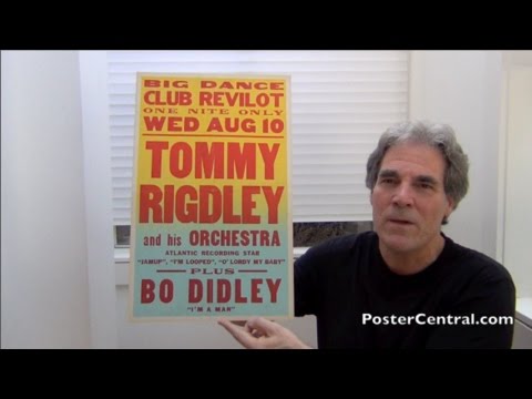 Bo Diddley Concert Poster 1955 “I’m a Man” First Single Listed ...