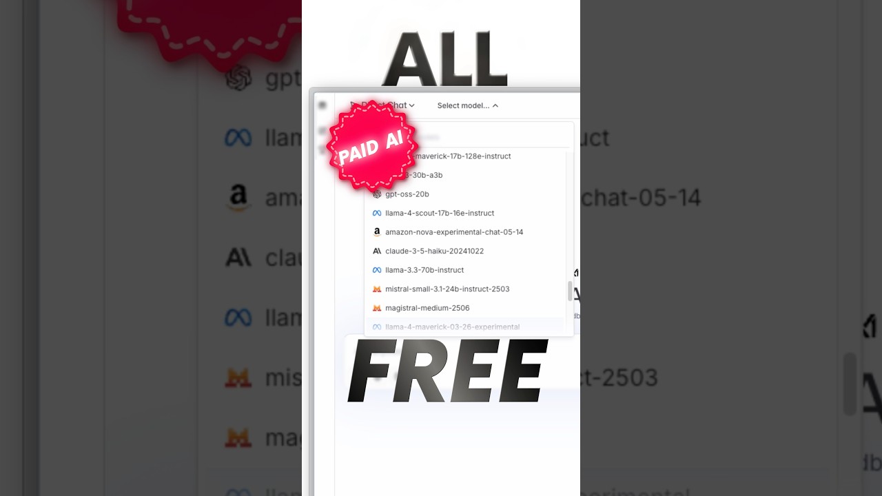 Only AI Website You NEED (All Paid AI FREE⚡️) 89/100 Days of Tech Stories🫡