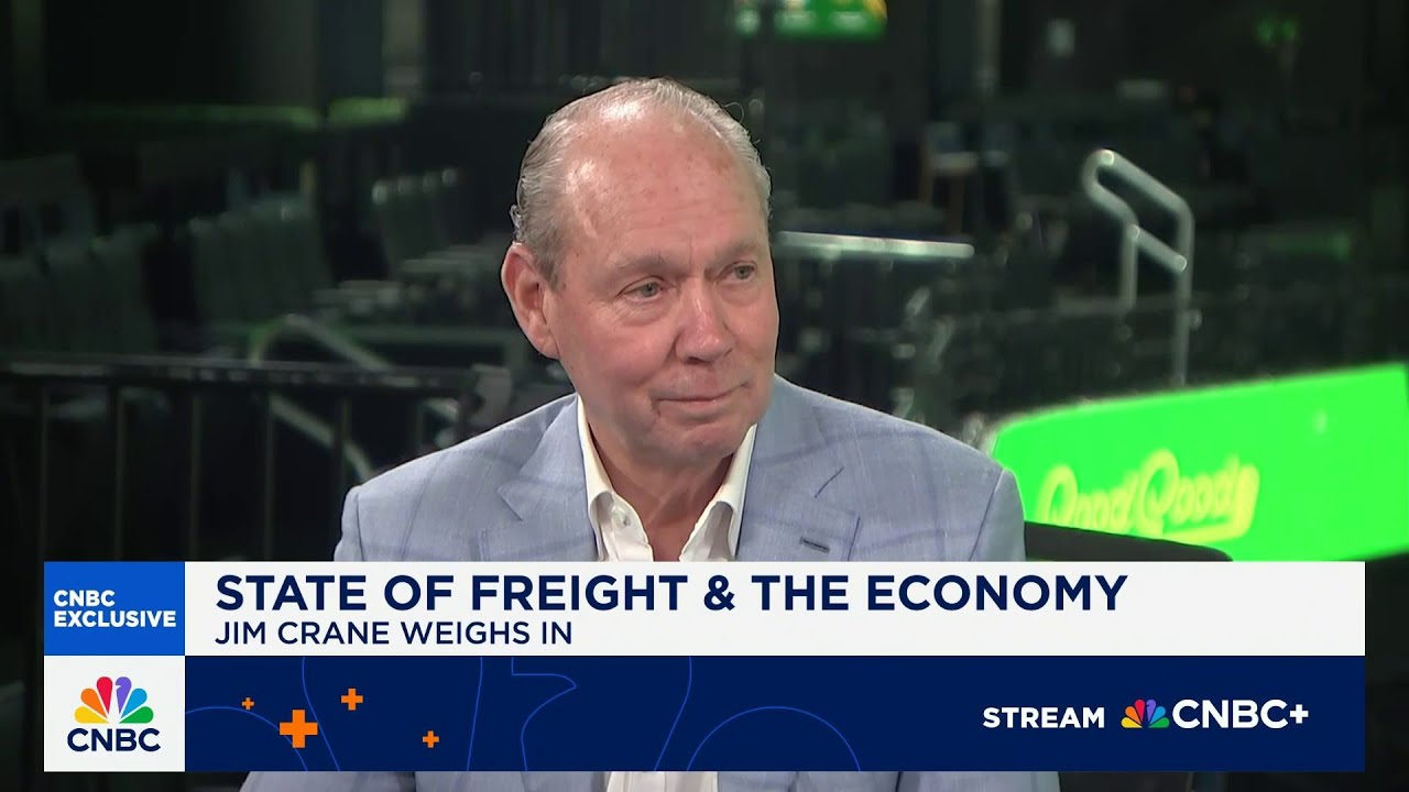 Freight business is good, driven by data center buildout, says Crane Worldwide Founder Jim Crane