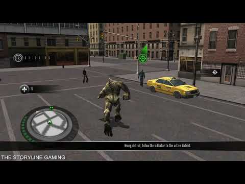 The Incredible Hulk (PC) - Minigames "Hulk Smash : Unfriendly Neighbor" Gameplay
