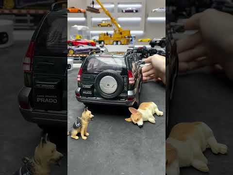 Toyota Land Cruiser Prado model car #shorts #modelcars #toycars #diecast #satisfying