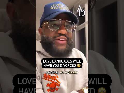 Love languages will have you divorced 😳