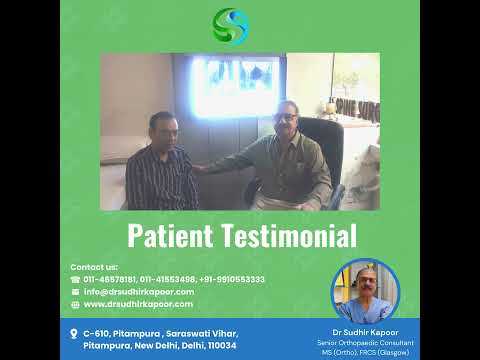 Exceptional Care from Dr. Sudhir Kapoor #healthyliving #healthyliving #doctor #foot #physiotherapy