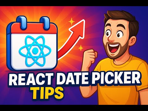 React Date Picker Tutorial | Build Accessible, Customizable Calendars for Modern Web Apps