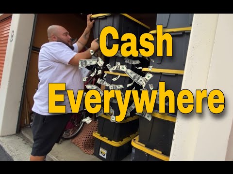 Storage Unit Filled with #CASH & #collectibles Storage Stalker Paid 3K