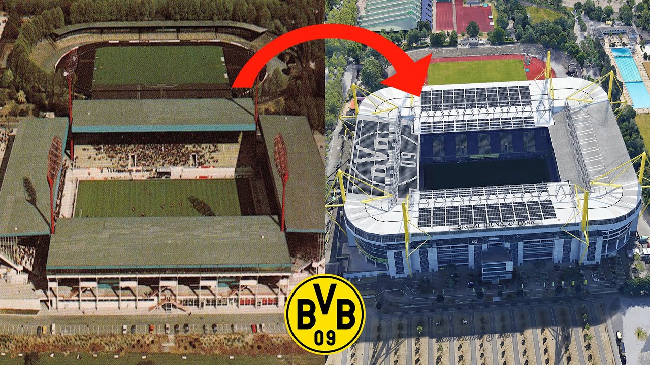 Westfalenstadion Through the Years