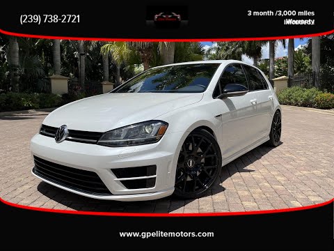 2016 Volkswagen Golf R FOR SALE
