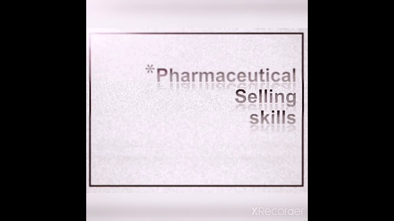 Basic selling skills