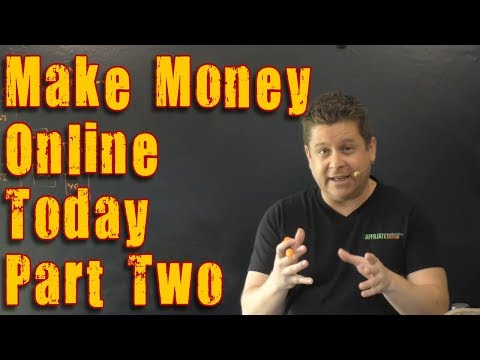 Make Money Online FAST Today Part Two - Forums Backlinks And Simple Blog Pages For Profit