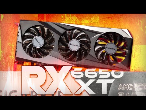 GIGABYTE Radeon RX 6650 XT Gaming OC w/ WINDFORCE 3X Cooling.