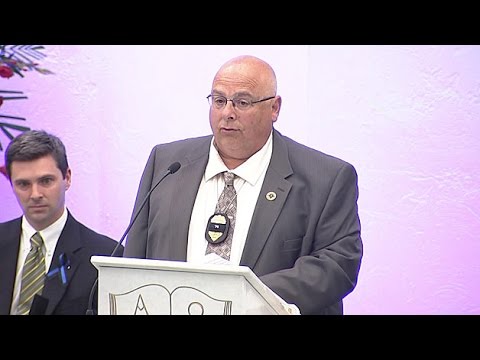 Web Extra: Leicester Police Sgt. Tribute To Officer Tarentino