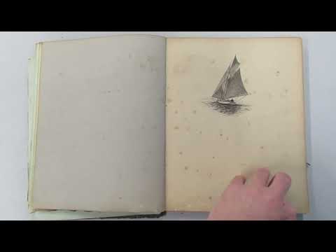 February 4th auction - LOT 189 Late Victorian book containing pen and ink sketches