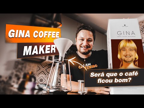 FIZEMOS CAFÉ NA GINA COFFEE MAKER | Será que o café ficou bom?