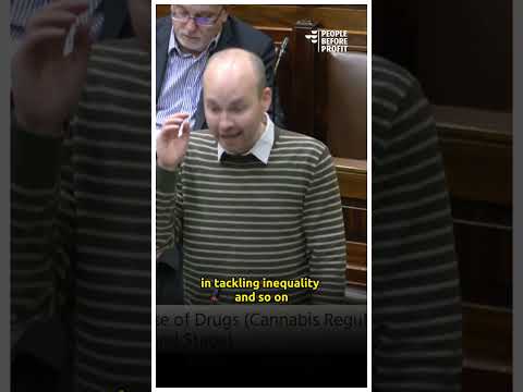The 'War on Drugs' Has Failed!  - 31.01.24 [Paul Murphy TD]