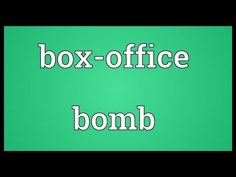 Box-office bomb Meaning