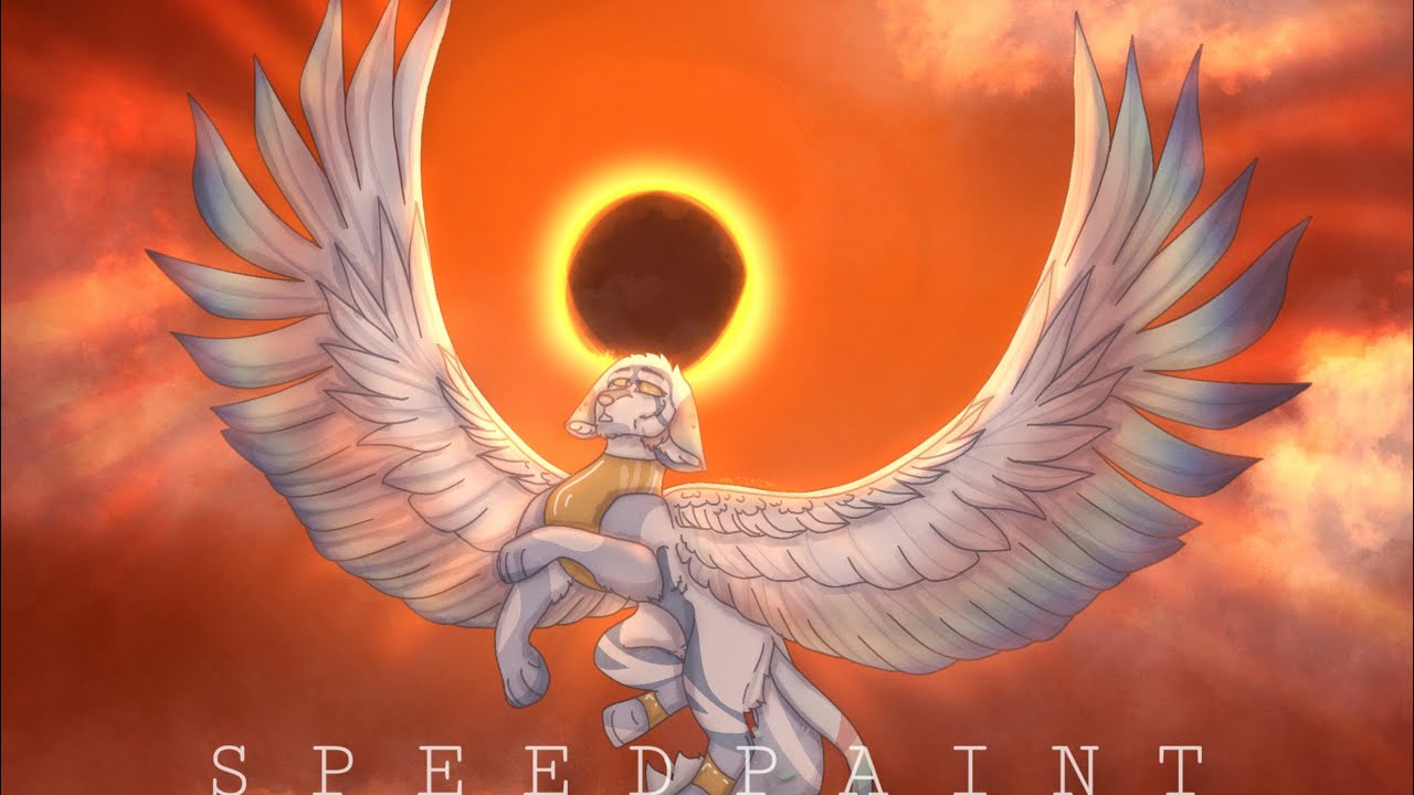 The Eclipse - Speedpaint ;: Procreate :; (ArtFight)