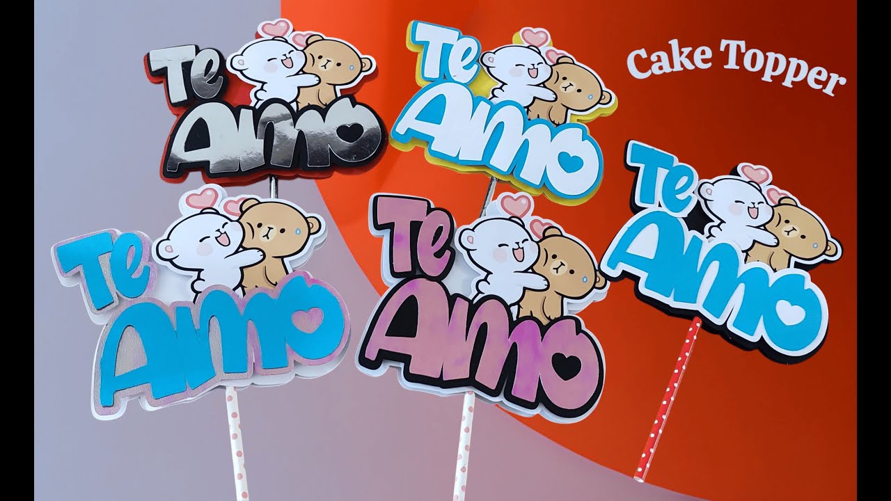 Armamos un Cake Topper 🥰