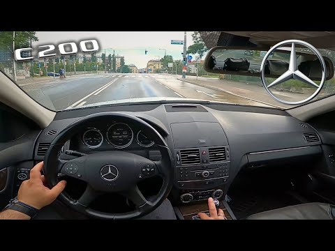 2010 MERCEDES BENZ W204 C200 CDI (Manuel) - POV Drive (4K)