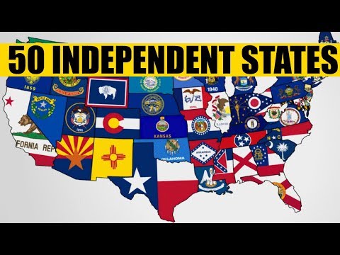 What If Every U.S. State Became Independent?