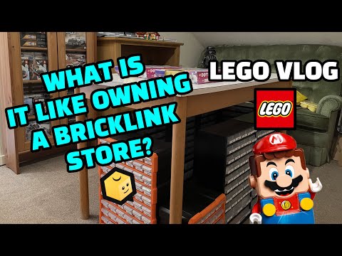 What is it like owning a small Bricklink store? | LEGO Vlog #22 | Starting a Bricklink Store in 2023