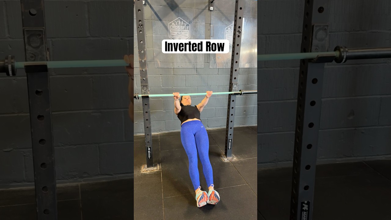 Inverted Row #howtoexercise #invertedrow #upperbodyexercise