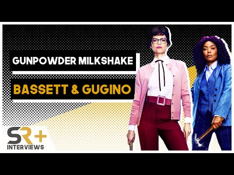 Angela Bassett & Carla Gugino Interview: Gunpowder Milkshake
