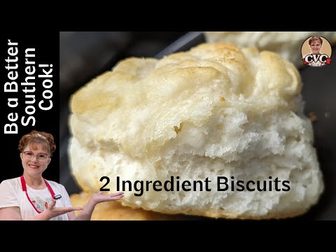 2 Ingredient Biscuits Made the Right Way❤️- Be A Better Southern Cook!